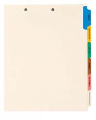 Medical Chart Tab Divider Set - 6-Tab Side Set - Item # FMST6 - Medical ...
