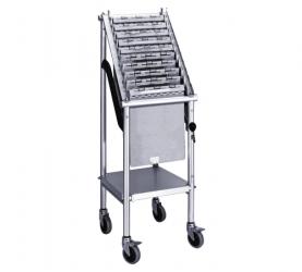 Wheeled Chart Holder Carrier - 10 Space Capacity - Item # WC-3810 ...